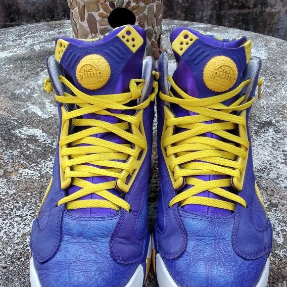 Reebok | Shoes | Shaq Rebox Pumps When He Played For Lsu | Poshmark